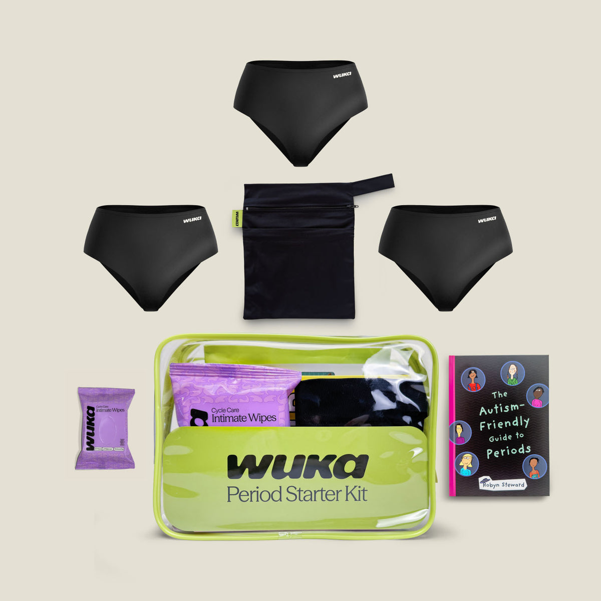First Period Starter Kit for Tweens | Period Kits UK | WUKA