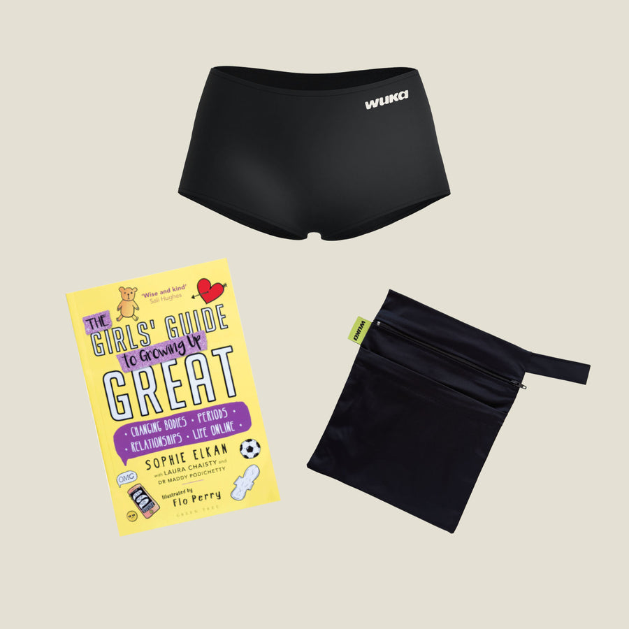 First Period Starter Kit for Tweens | Period Kits UK | WUKA