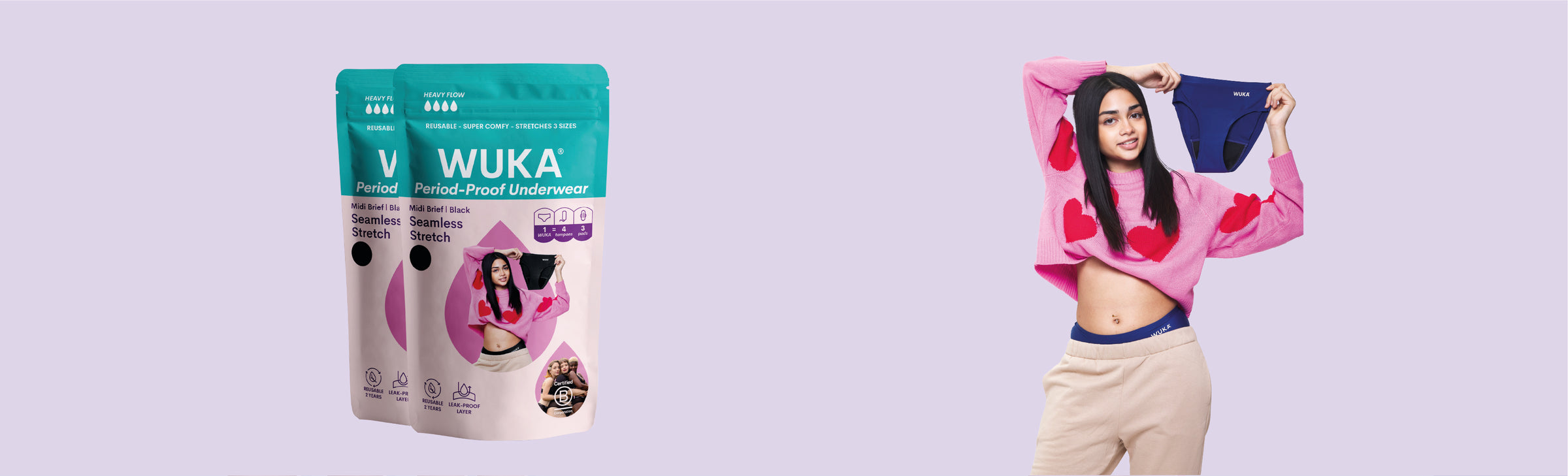 Period Pants | Leak Proof Period Underwear | WUKA®